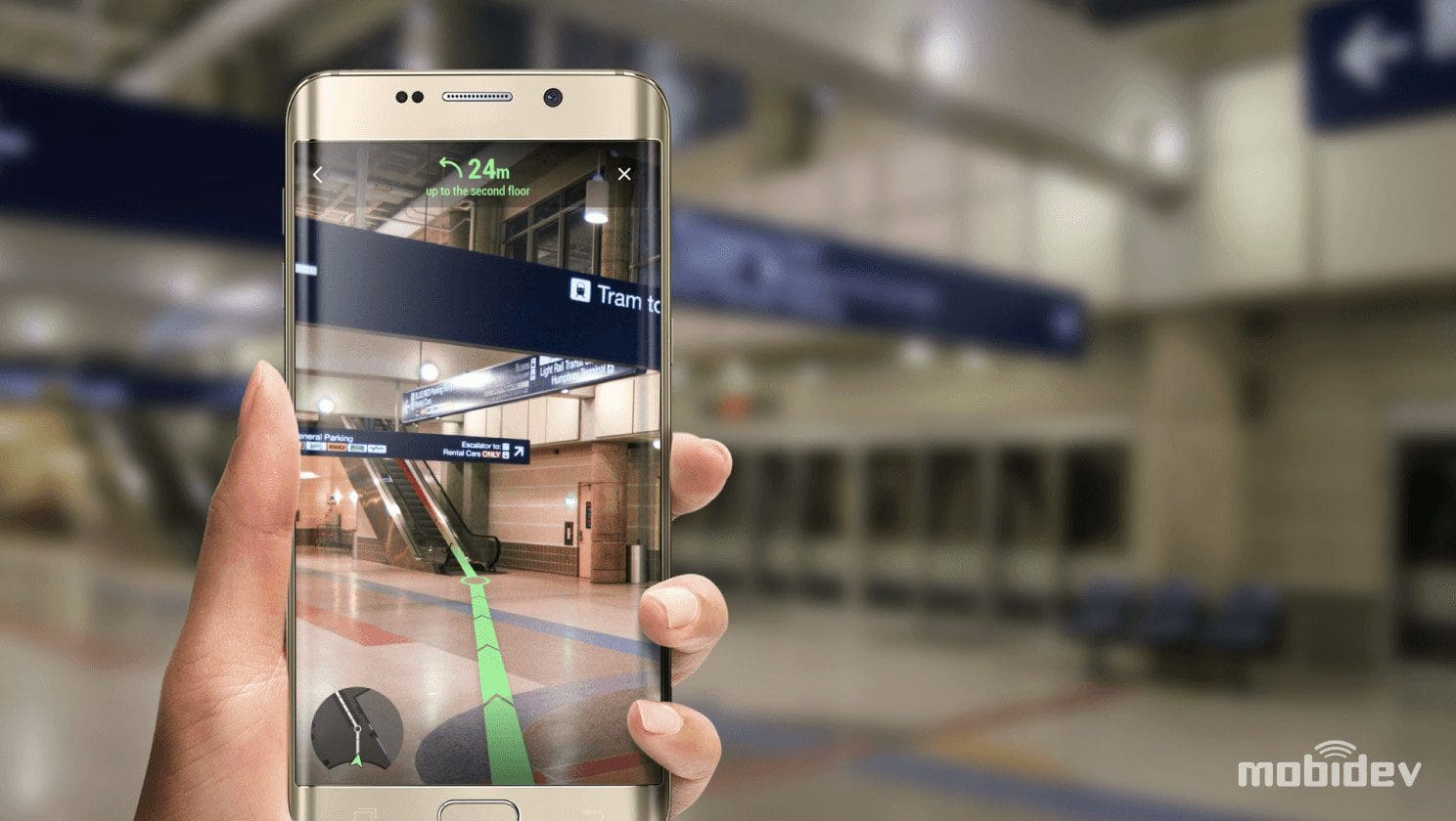 ARCore Indoor Navigation Demo - MobiDev